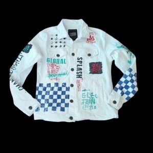 Copper Rivet | Jackets & Coats | Copper Rivet Mens Streetwear White ...